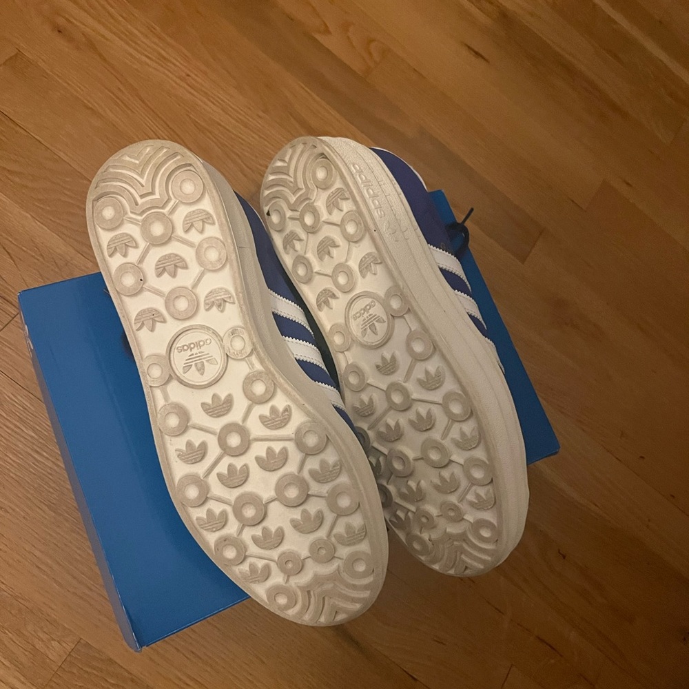 Adidas Gazelle Bold Platform Sneakers Blue Women Size… - Gem